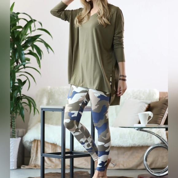 Tops | 70 New Fabulous Boho Dolman Long Sleeve Vneck Side Slit Tunic ...